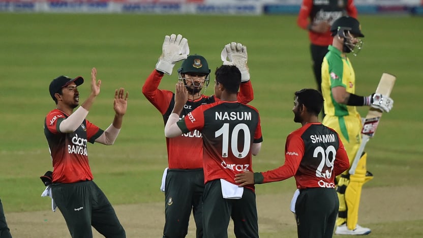 Bangladesh secure their first series win against Australia