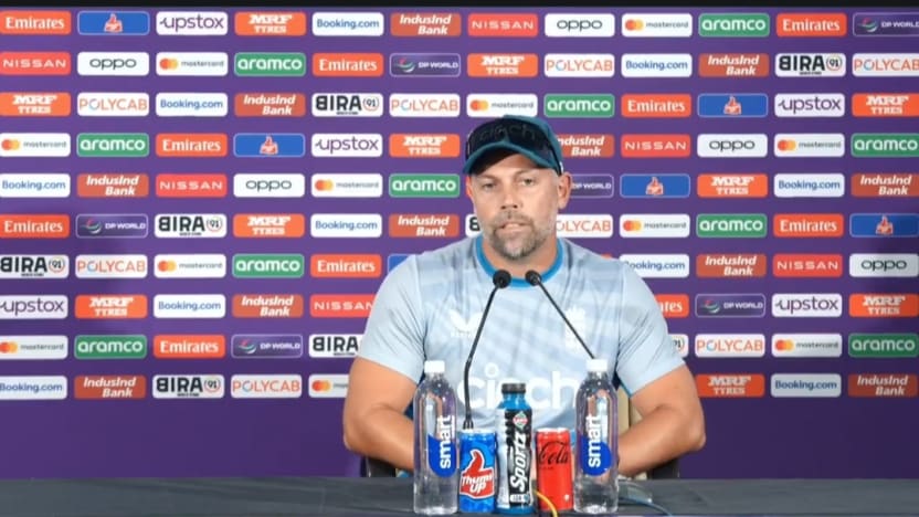 7 November - Pune - England Assistant coach Carl Hopkinson pre-match ...
