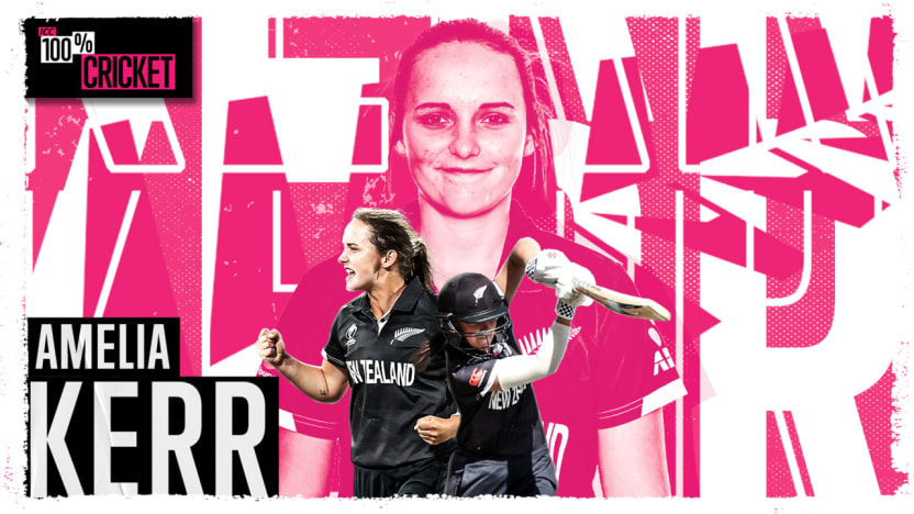 Amelia Kerr, New Zealand's impressive young gun | 100% Cricket Superstars