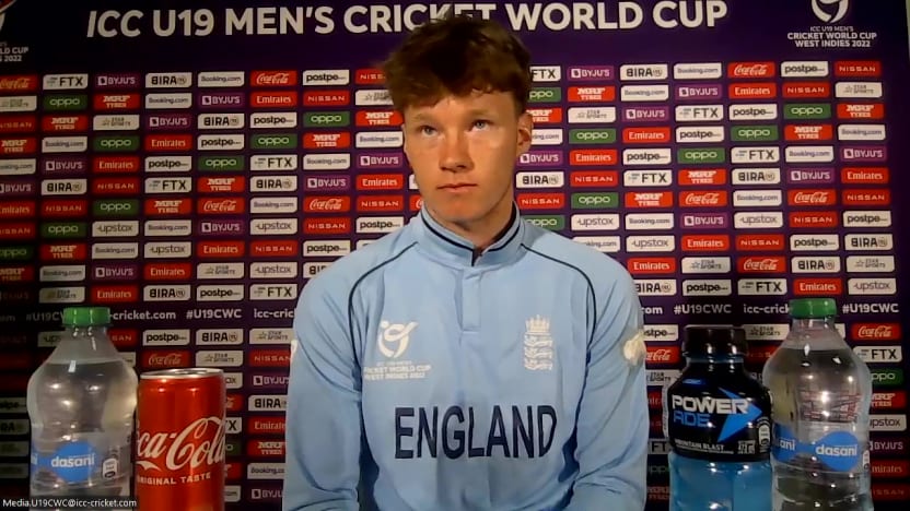 ICC U19 Men's CWC England captain quotes