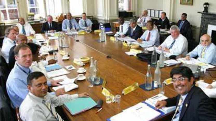 Results of Chief Executives' Committee and first day of ICC Board meeting