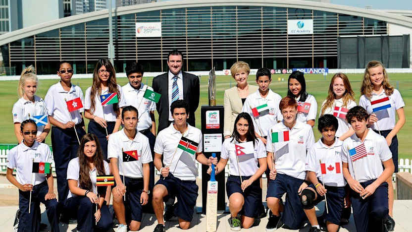 ICC launches ICC WT20Q UAE 2013 in-school programme