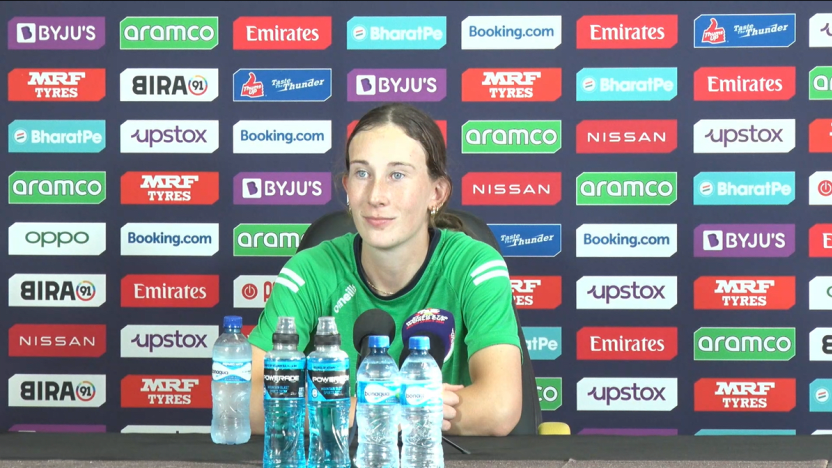 13 February - Paarl - Ireland player Orla Prendergast post-match press ...