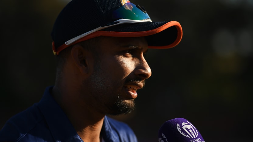 Shanaka: The pressure begins on the big stage