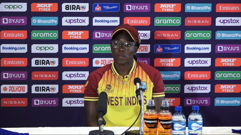 15 February - Cape Town - West Indies player Shakera Selman post-match ...