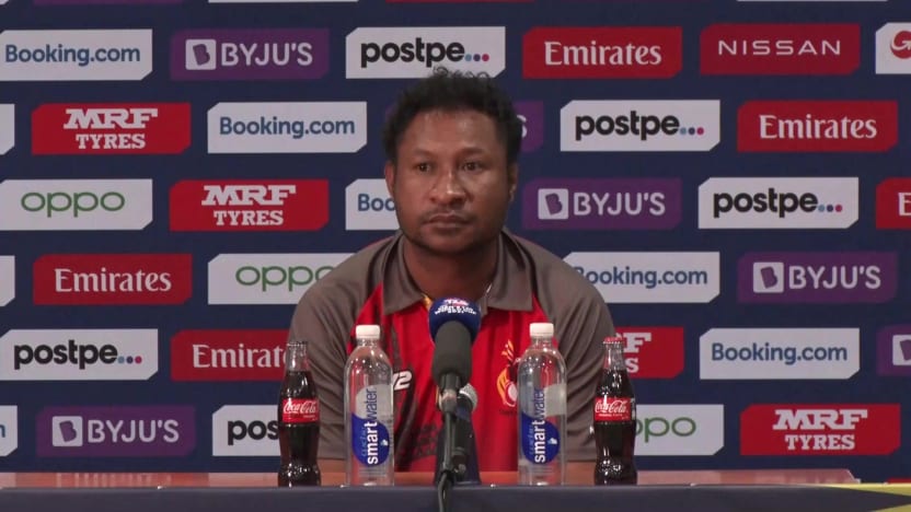 19 October - Oman - PNG Captain Assad Vala post-match press conference