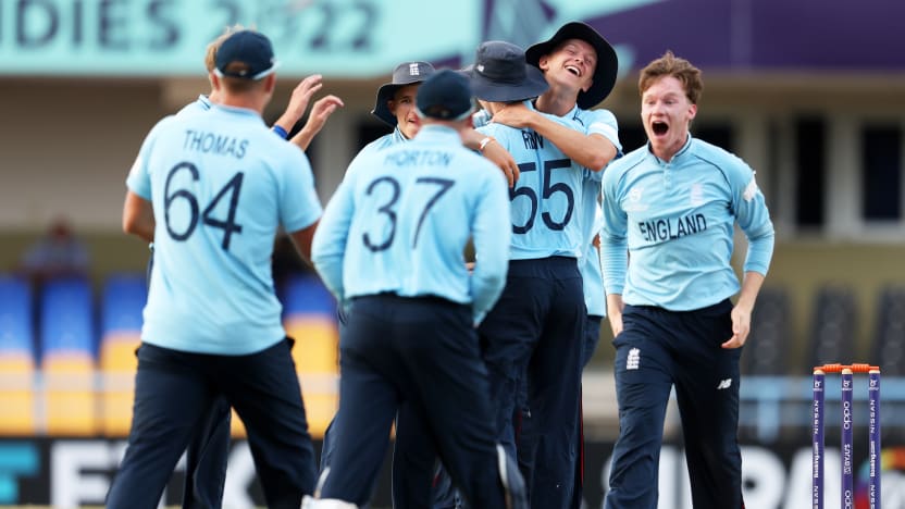 England beat Afghanistan to clinch place in ICC U19 Men’s CWC Final