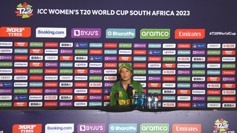 18 February - Gqeberha - South Africa Captain Sune Luus post-match ...