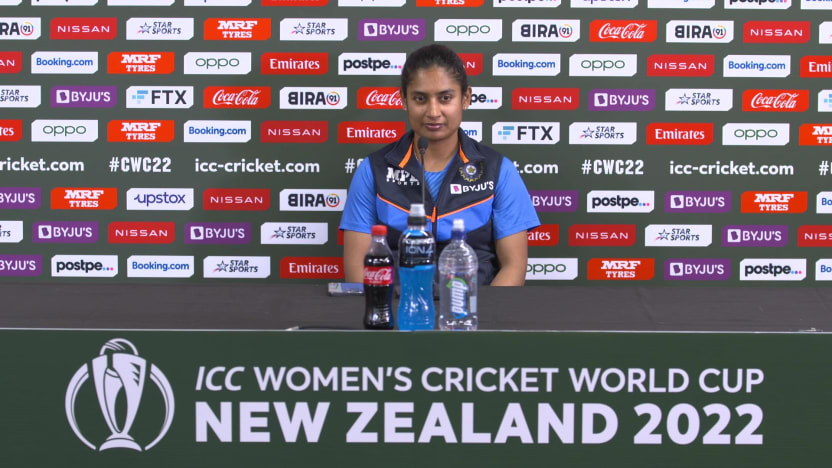 5 March - Tauranga - India Captain Mithali Raj pre-match press conference
