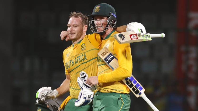 Talking Points: Miller, van der Dussen script record chase