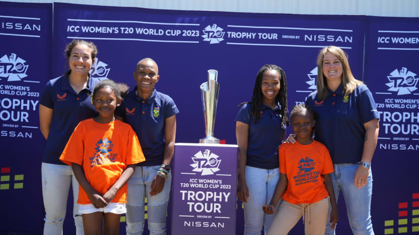 ICC Women’s T20 World Cup Trophy Tour driven by Nissan gathers speed ...