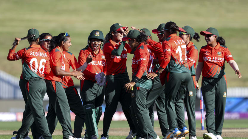 Bangladesh make history with first World Cup win