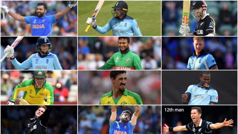 CWC19: Team of the Tournament