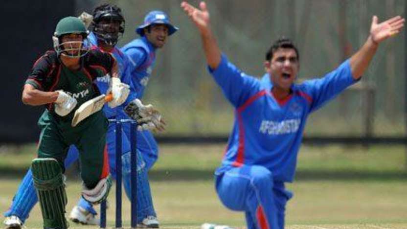 Stanikzai helps Afghanistan level series