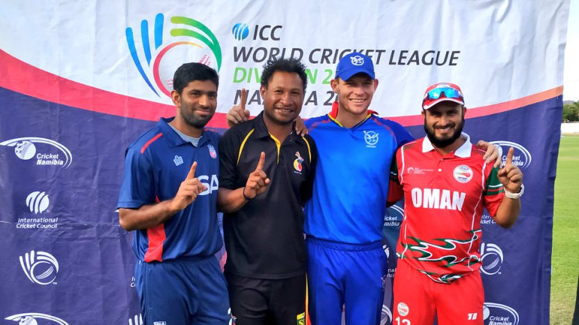 ICC Men's Cricket World Cup League 2 series announced