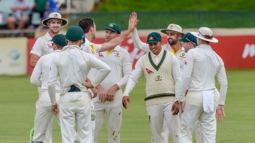 Australian quicks relish South African swing