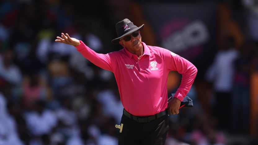 Who are the umpires for the T20 World Cup semi-finals?