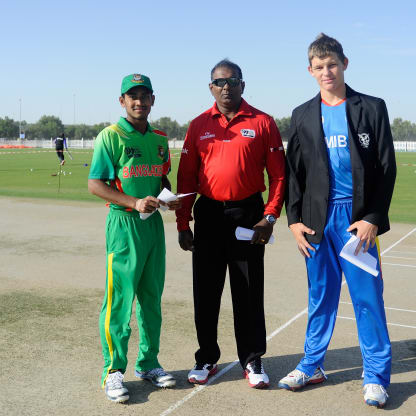 Gerhard Erasmus as an U19 and senior international captain | Gallery | ICC