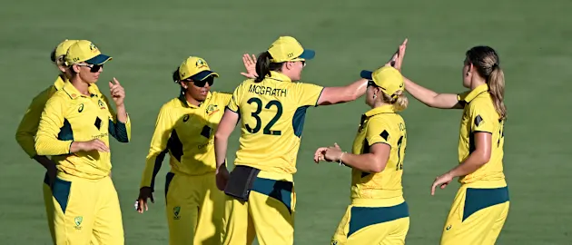 Voll, Perry centuries guide Australia to series victory against India | ICC