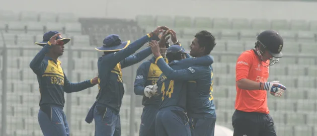Fernando misses century as Sri Lanka sets-up semi-final date with India ...