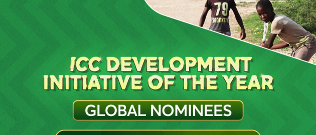 Nominees revealed for ICC Development Awards Nominees revealed for ICC Development Awards