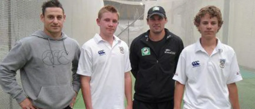 McCullum and Brownlie inspire next generation | ICC