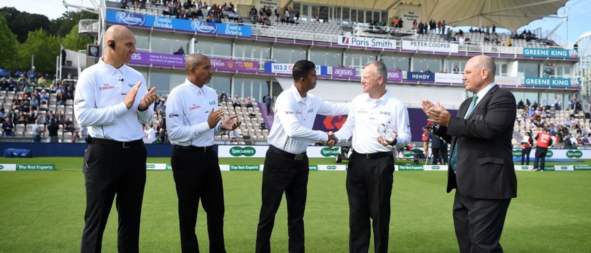 Oxenford completes half-century of Tests