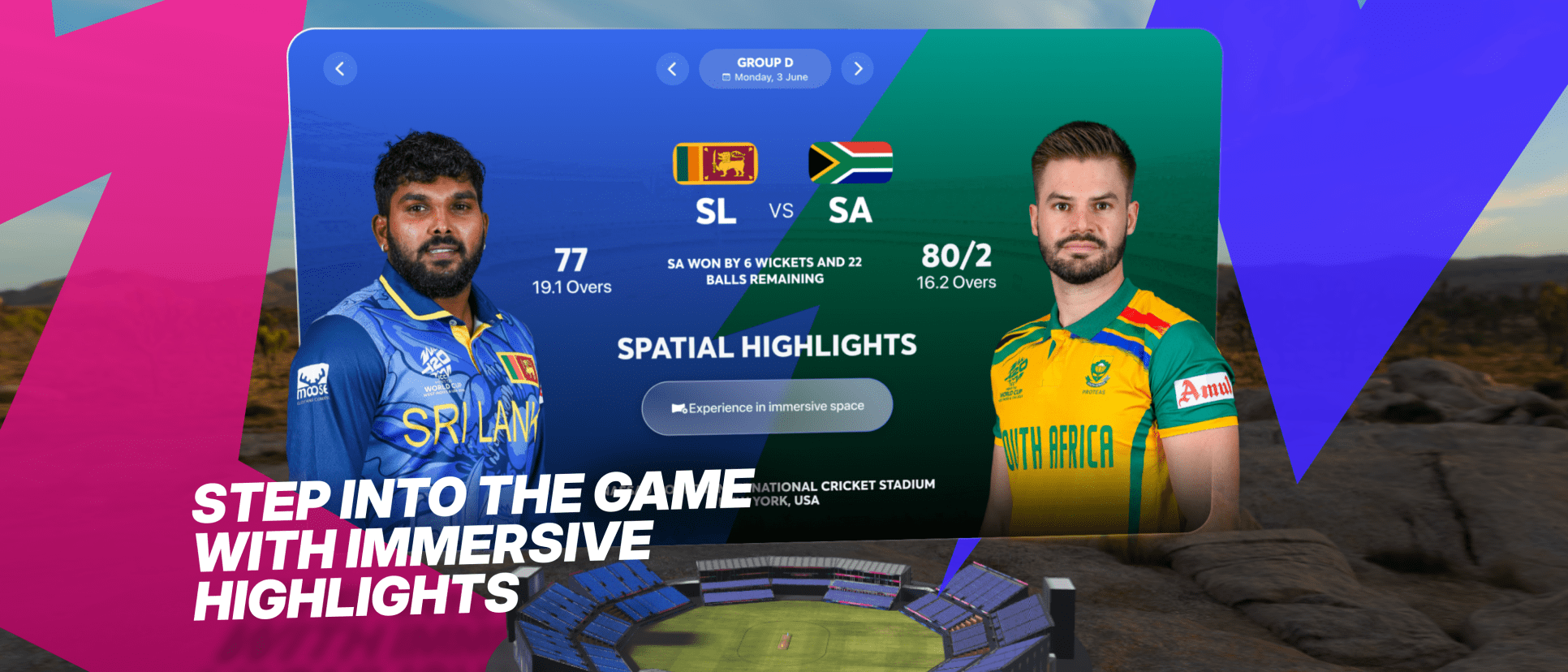 ICC launches new “ICC Immersive” app on Apple Vision Pro