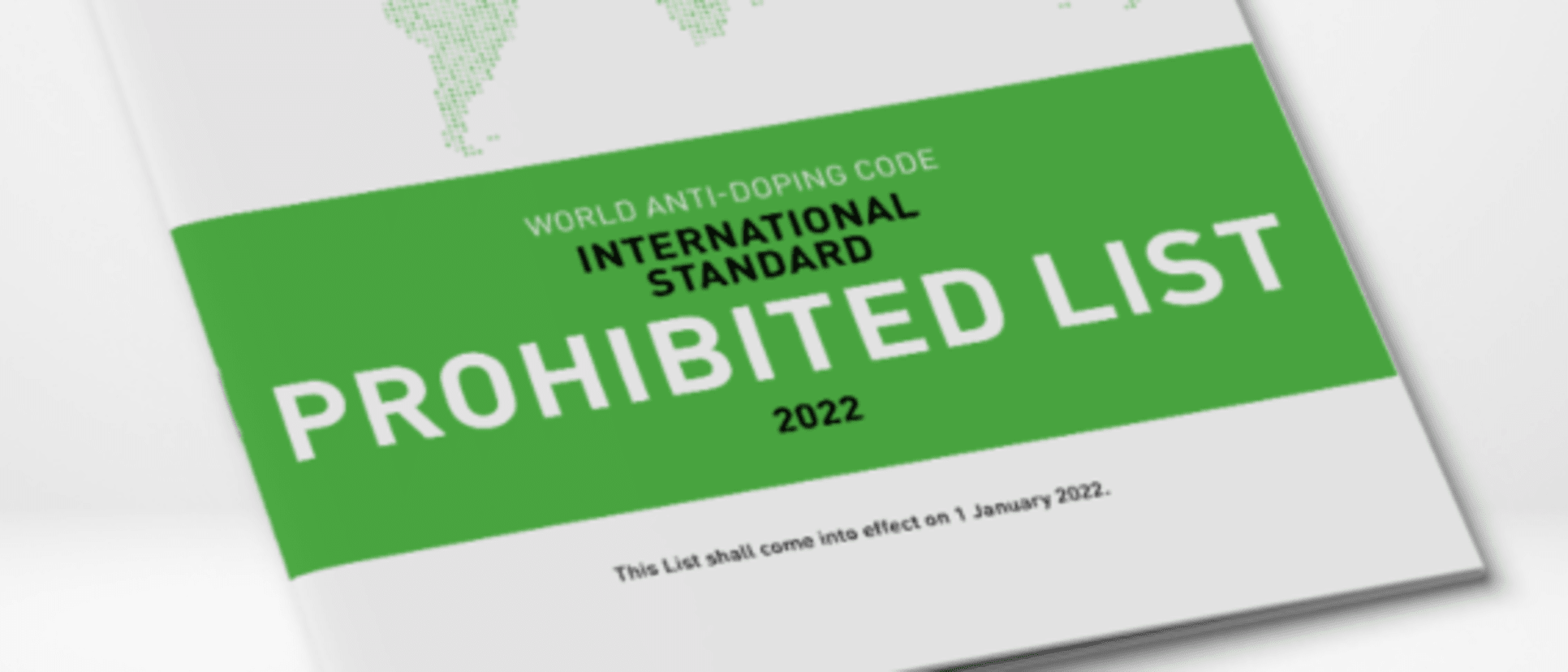 The 2022 Prohibited List