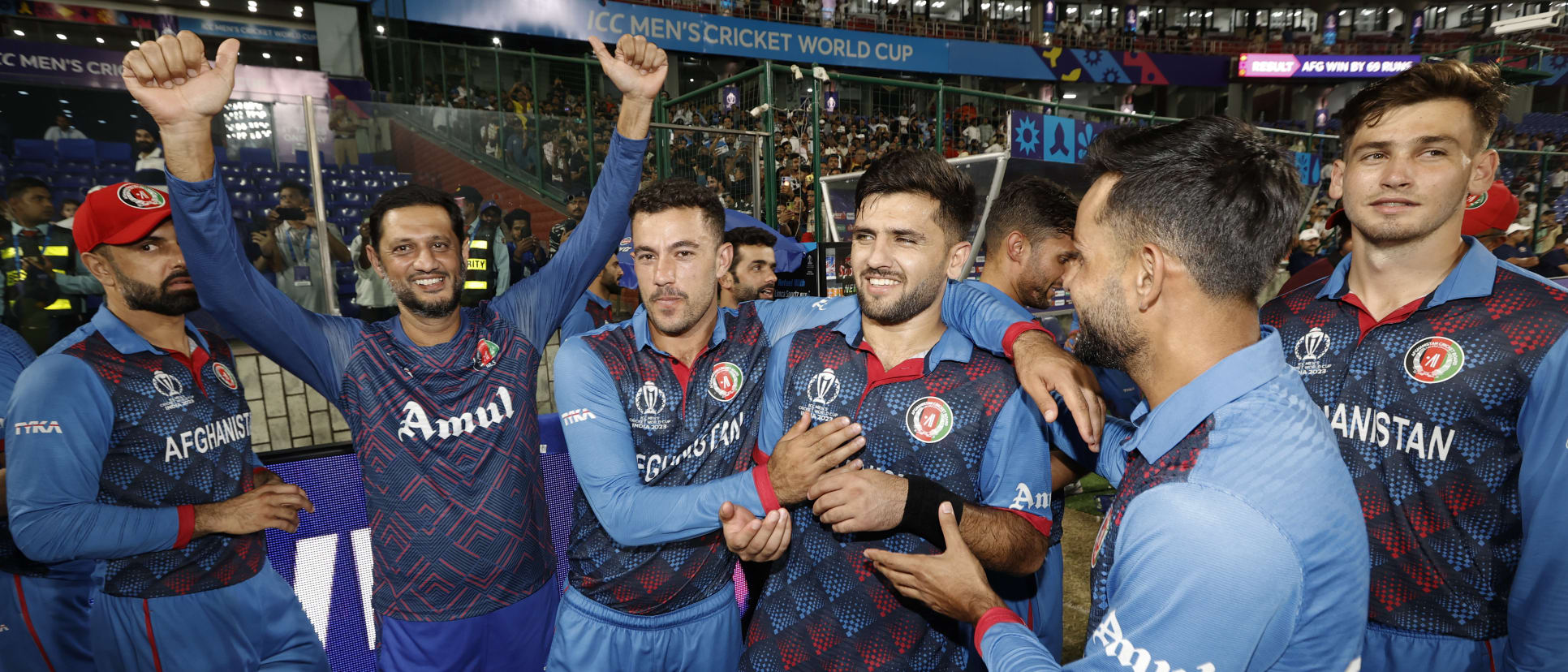 Afghanistan script historic World Cup win over England