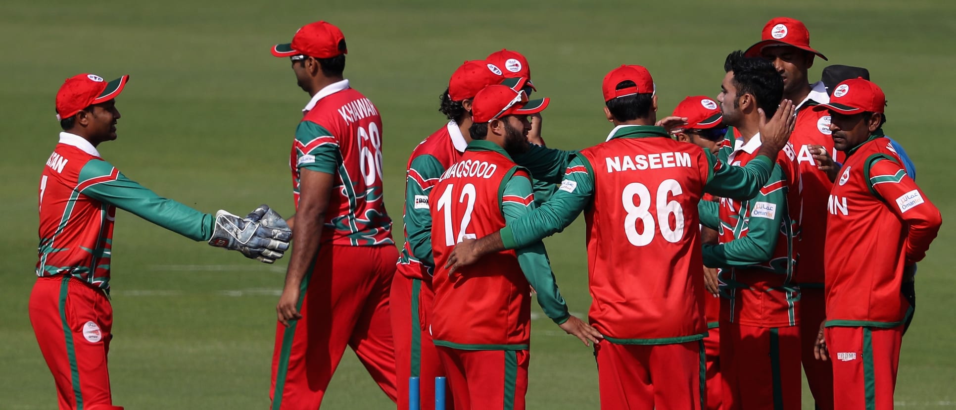 Oman, Ireland register victories on first day of five-nation T20I series