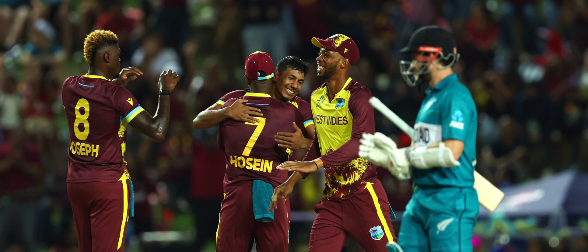 Clutch West Indies secure Group C progression as Kiwis' T20 World Cup ...