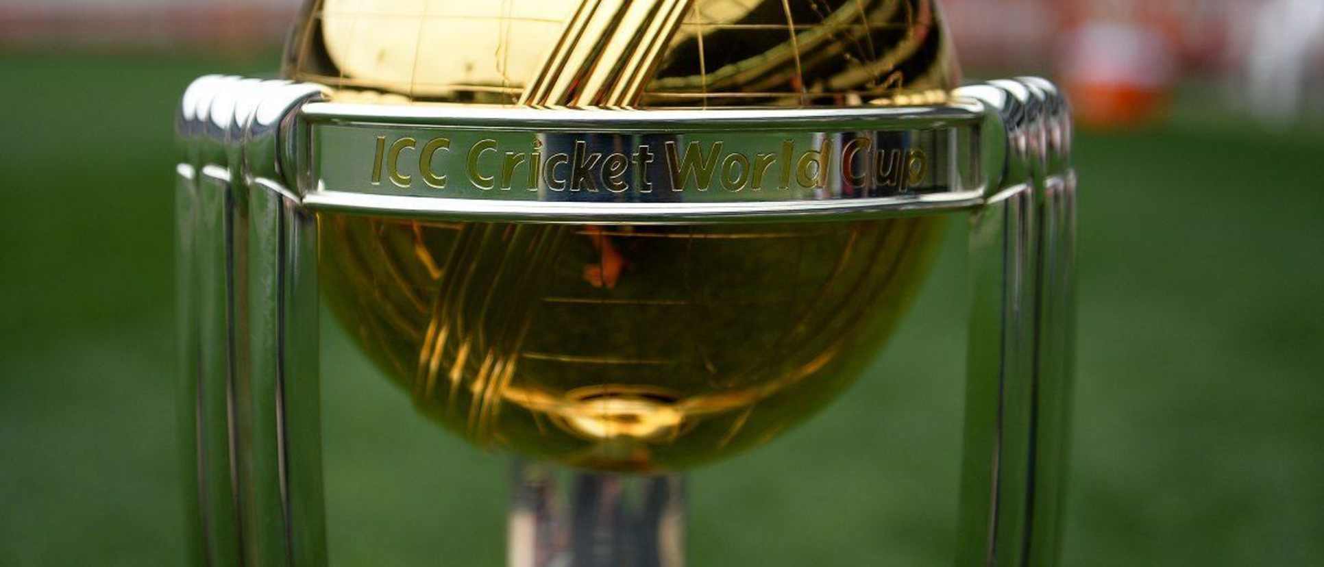 ICC Cricket World Cup trophy arriving tonight
