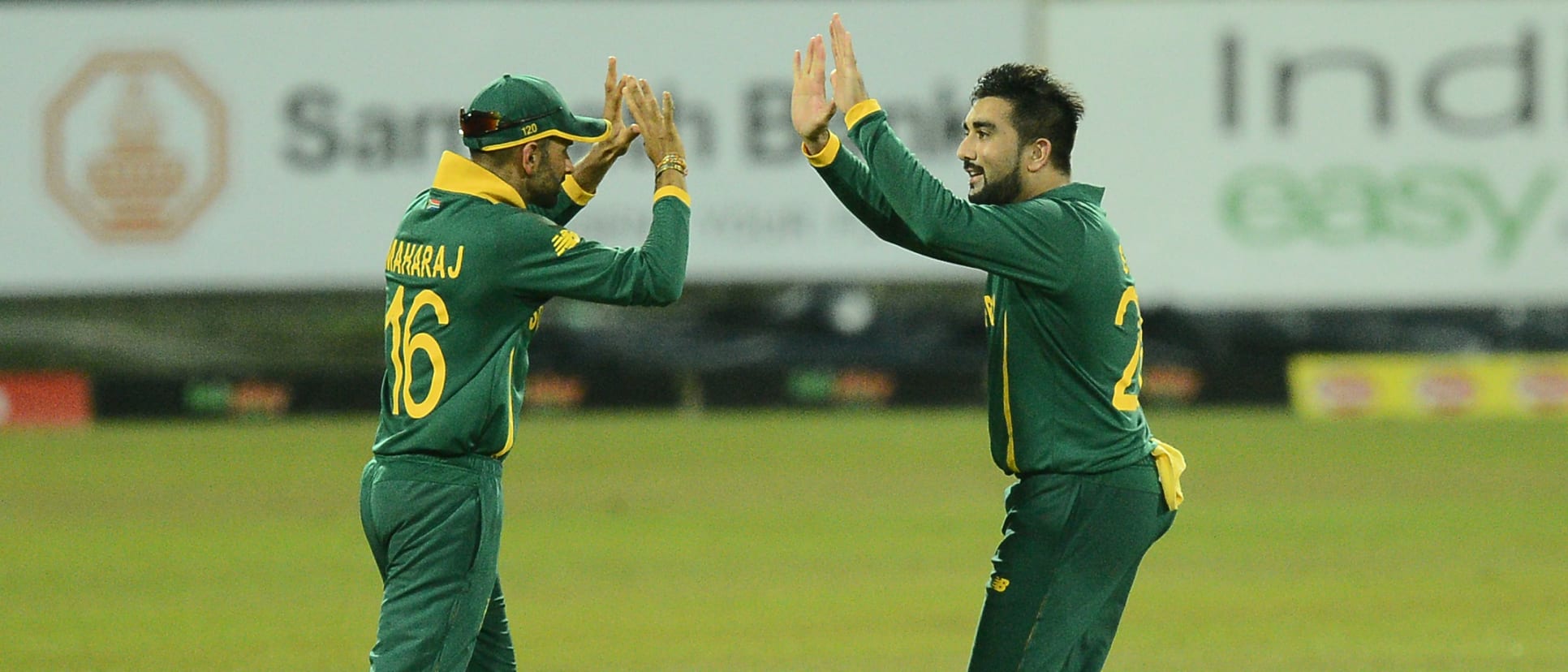 The many wickets and celebrations of Tabraiz Shamsi