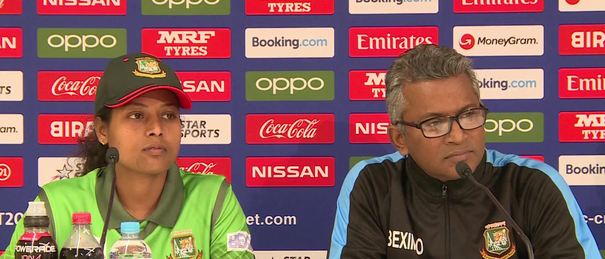 29 February - Melbourne - Bangladesh player Ritu Moni post-match press ...